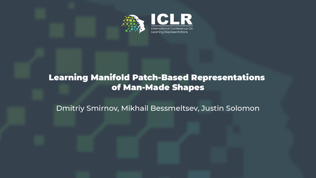 Dmitriy Smirnov, Mikhail Bessmeltsev, Justin Solomon · Learning ...